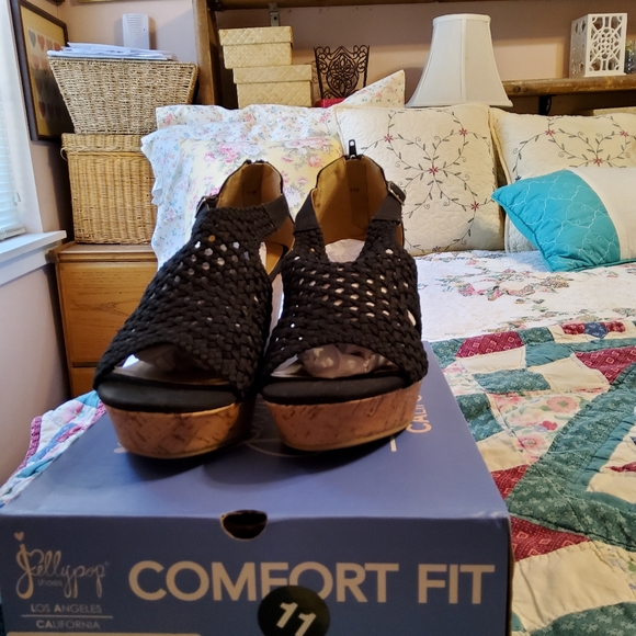 Jellypop | Shoes | Jellypop Lia Wedge Sandals | Poshmark